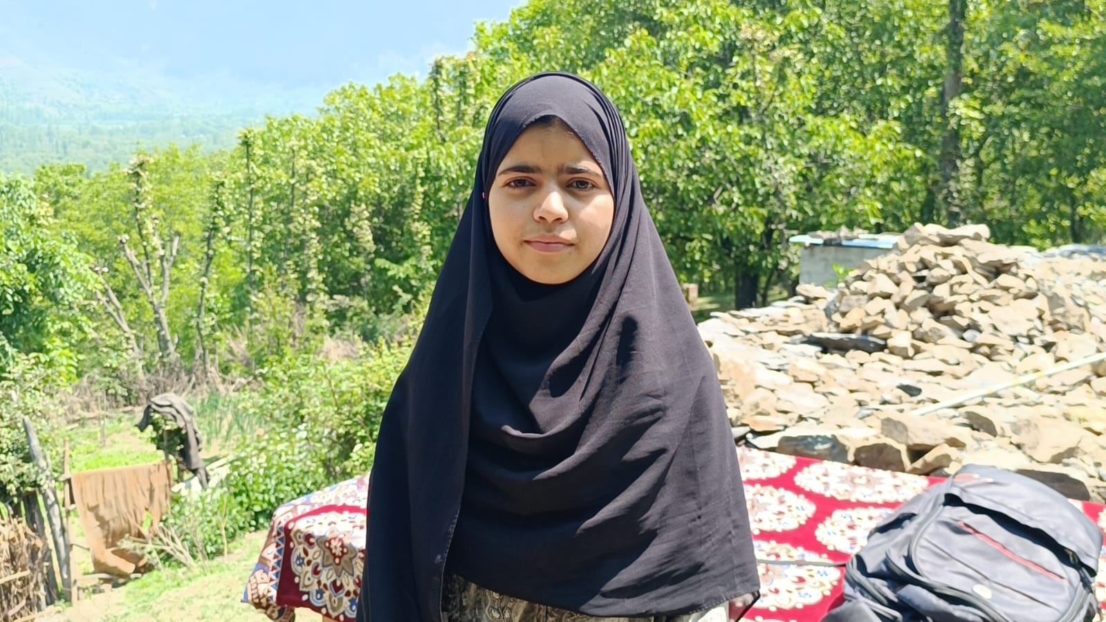 Tral: Bakerwal Girl Scores 463 Marks Despite Poverty, Studying Under Tarpaulin Tent House | The ...